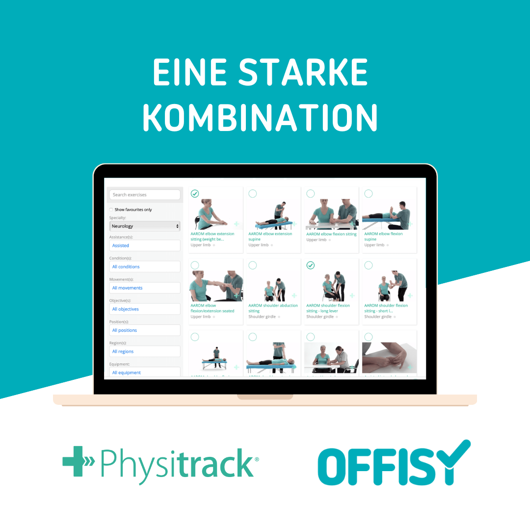 Offisy und Physitrack - eine starke Kombination!
